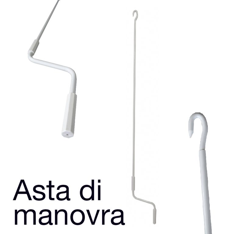 Asta di manovra manovella per argano tende da sole